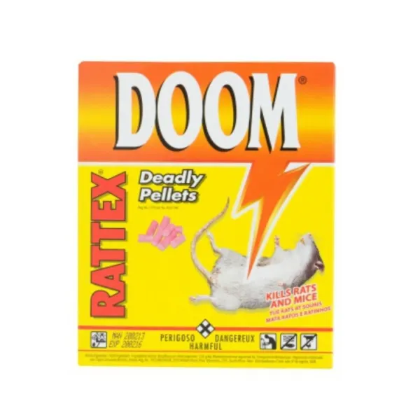 DOOM RATTEX DEADLY PELLETS 100G | RBF Progiene